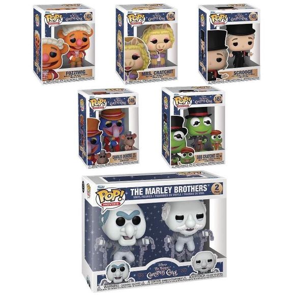 Funko | Other | The Muppets Christmas Carol Funko Pop Complete Set 6 ...